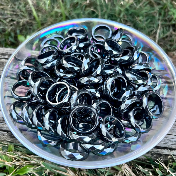 Hematite Ring, Absorb Negative Energy, Protection Ring – The ...